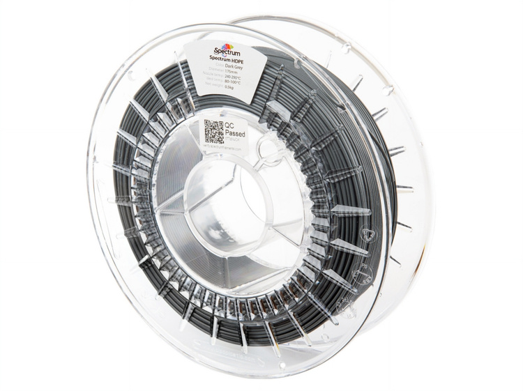 Filament Spectrum HDPE 1.75mm DARK GREY 0.5kg | Oferta sklepu ...